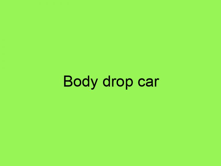 Body drop car - righthanddrivejeeps.com