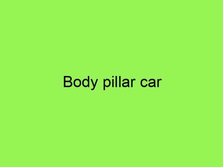 Body pillar car - righthanddrivejeeps.com